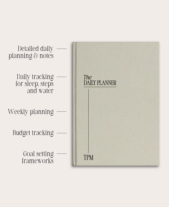 The Daily Planner (Undated) – Productivity Method