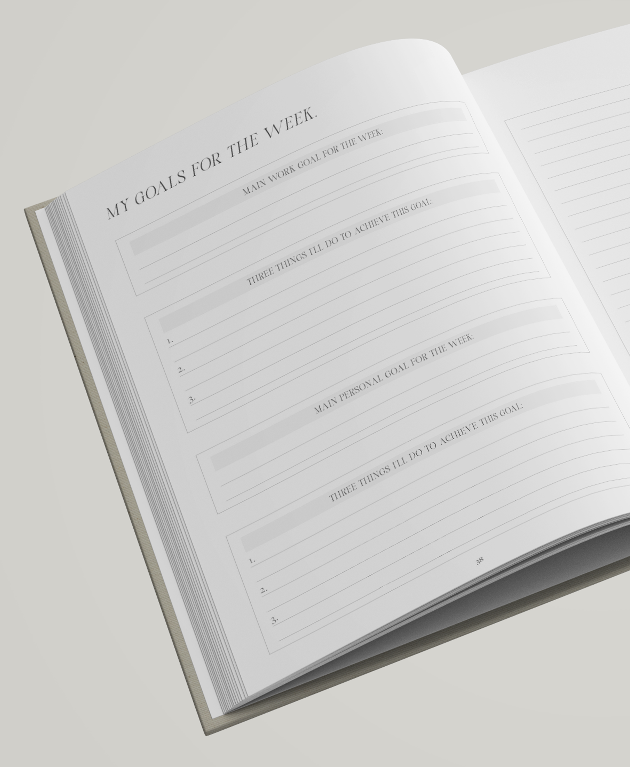 The Daily Planner (Undated) – Productivity Method